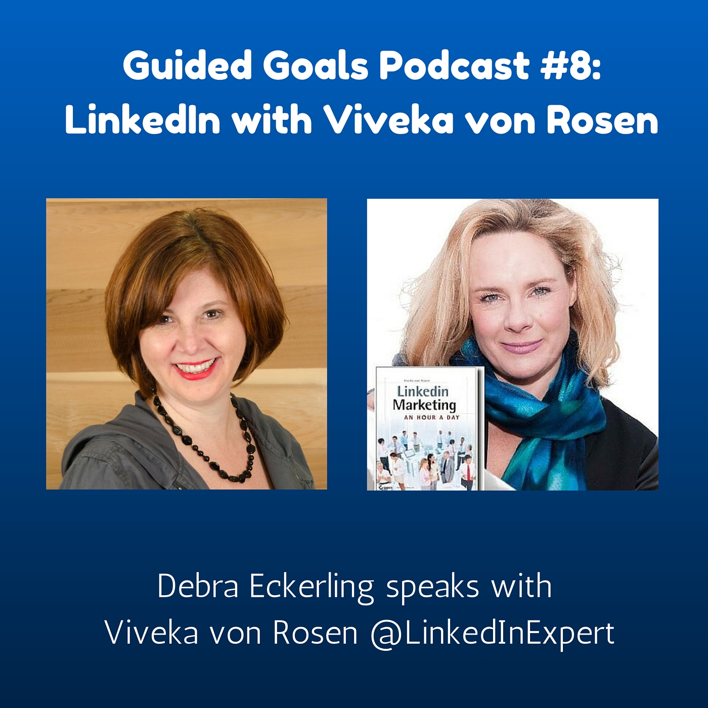 Guided Goals Podcast #8: LinkedIn with Viveka Von Rosen